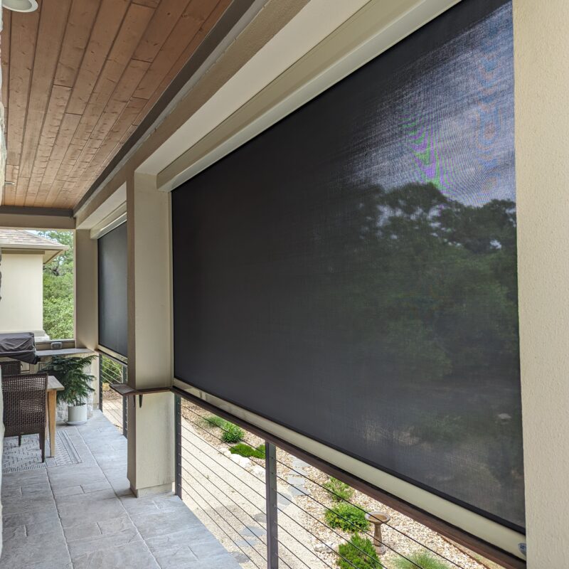 Exterior Screen Shades - Austintatious Blinds and Shutters