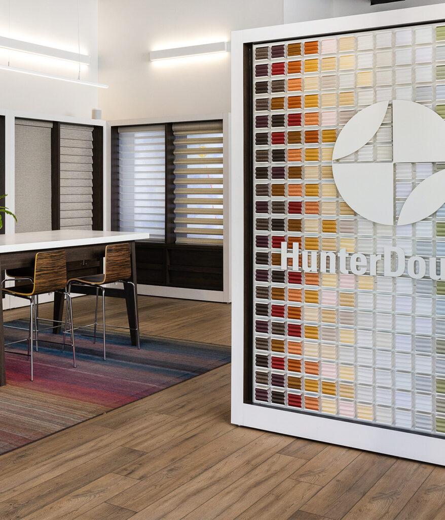 Hunter Douglas Showroom - Our Process - Austintatious Blinds